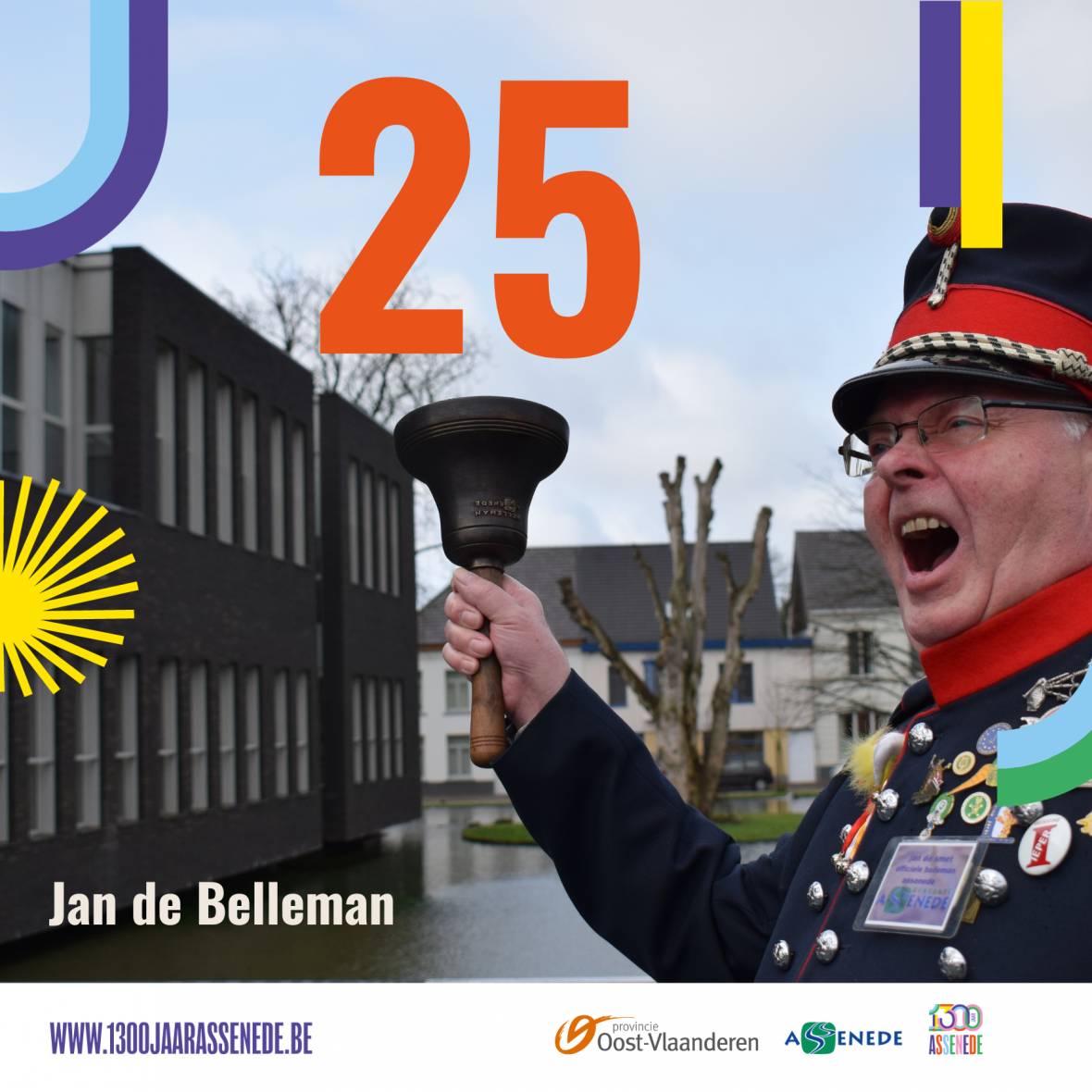 Jan de Belleman viert 25-jarig jubileum - Gemeente Assenede